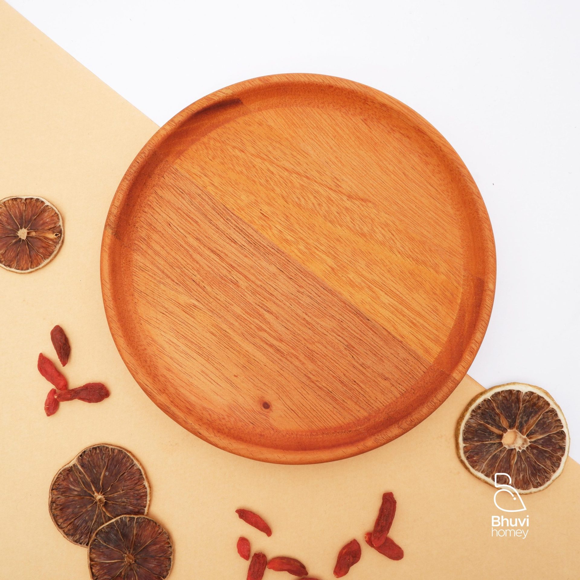 Piring Kayu Bhuvi | Ajeg